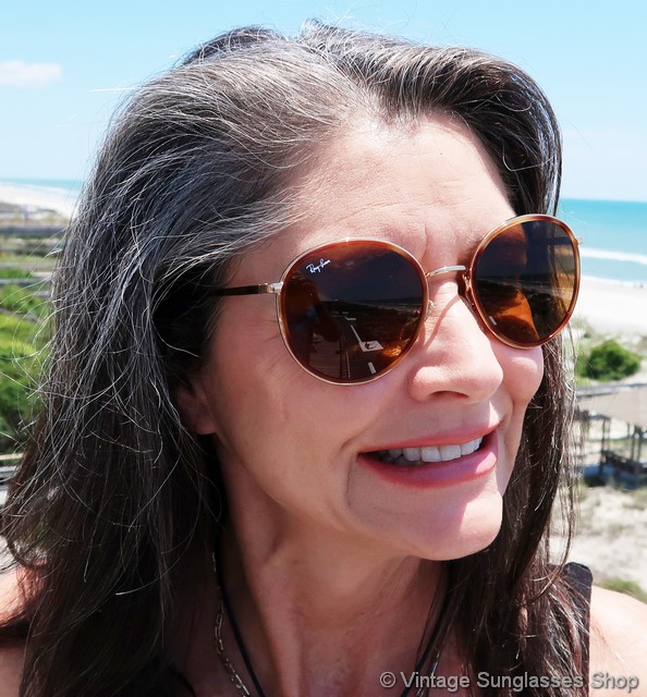 Ray-Ban Z0515 Adin Light Blond Tortoise Sunglasses