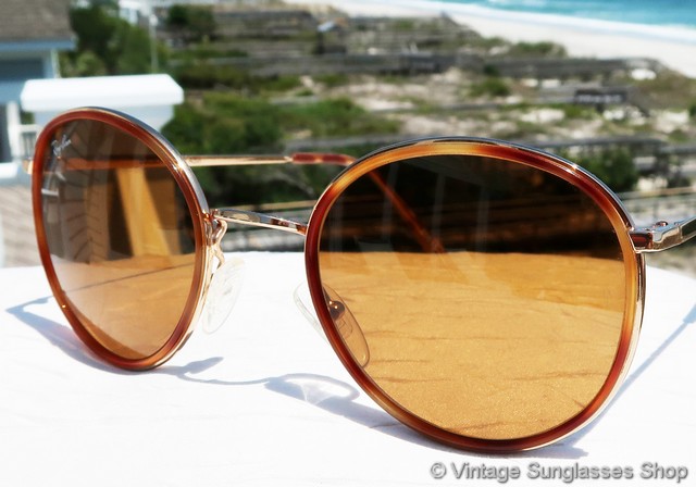 Ray-Ban Z0515 Adin Light Blond Tortoise Sunglasses