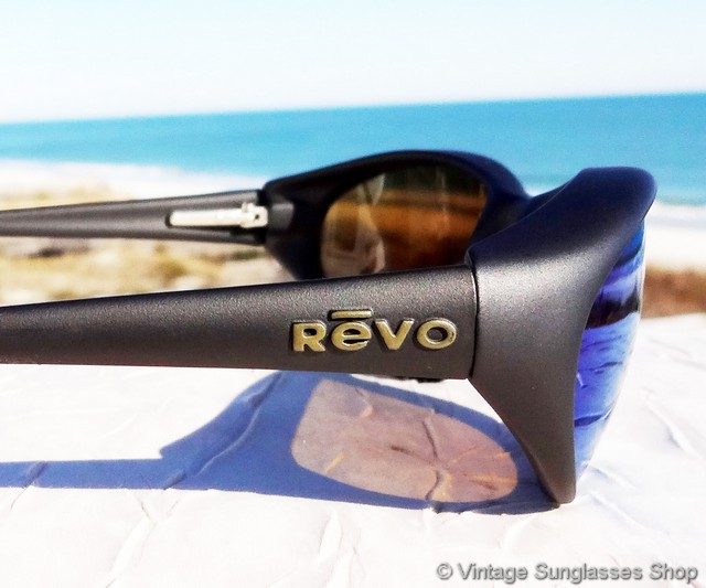 Revo 1004 001 Extreme Wrap Blue Mirror Sunglasses