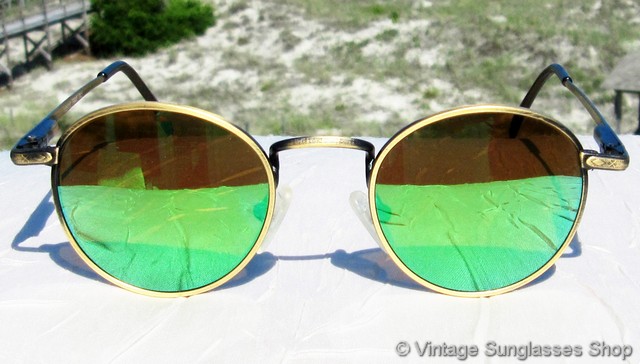 Revo 1105 010 Medallion Green Mirror Sunglasses