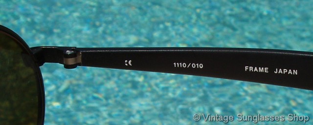 Revo 1110 010 Circle Blue Mirror Sunglasses