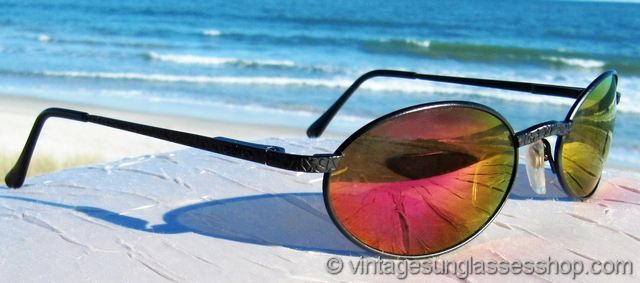 Revo 1111 001 Python Red Mirror Sunglasses