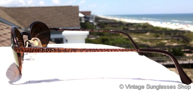 Revo 1111 034 Copper Python Sunglasses