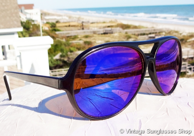 Revo Grand Venture Aviator 1st Gen Blue Mirror Sunglasses