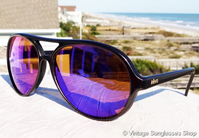 Revo Grand Venture Aviator 1st Gen Blue Mirror Sunglasses