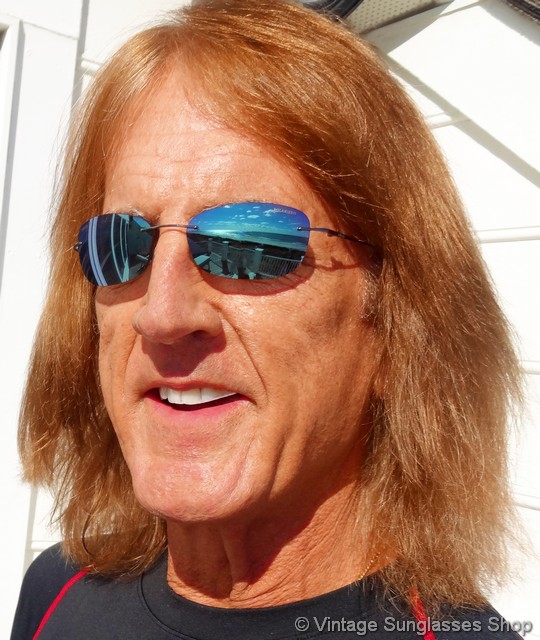 Revo 3038 080 9X Blue Mirror Sunglasses