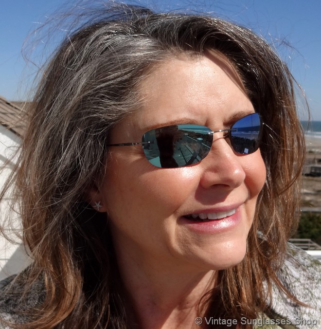 Revo 3038 080 9X Blue Mirror Sunglasses