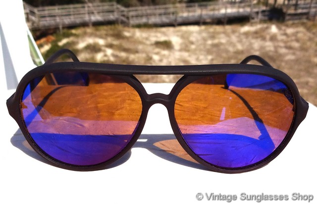 Revo 700 001 Grand Venture Aviator Blue Mirror Sunglasses