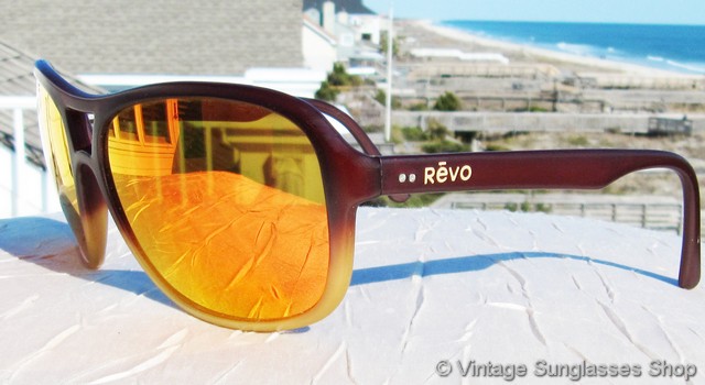 Revo Grand Horizon Orange Mirror Sunglasses