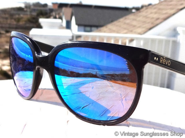 Revo 850 001 Grand Classic Blue Mirror Sunglasses