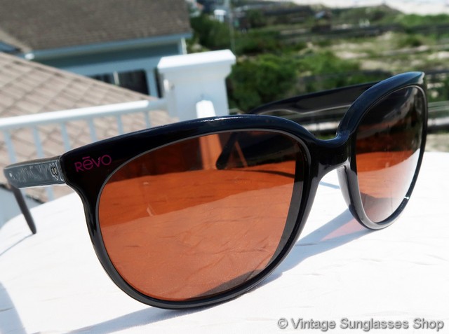 Revo 850 Black Purple Logo Sunglasses