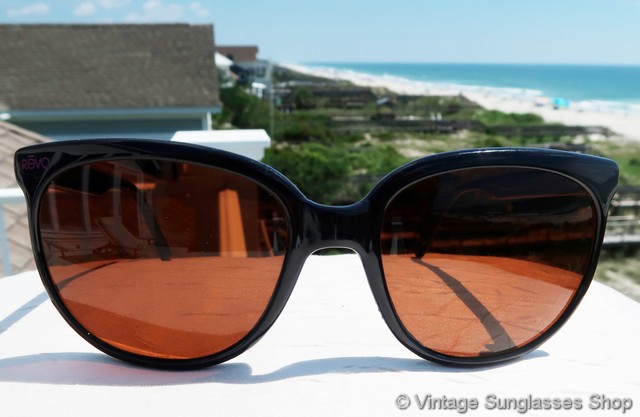 Revo 850 Black Purple Logo Sunglasses