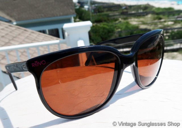 Revo 850 Black Purple Logo Sunglasses