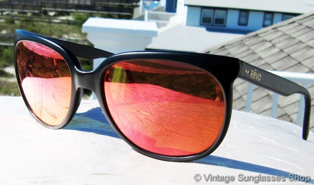 Revo 850 001 Grand Classic Red Mirror Sunglasses