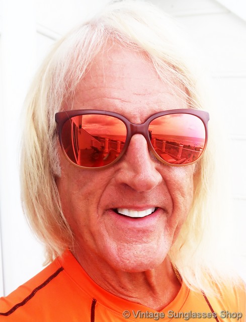 Revo 850 Grand Classic Orange Mirror Sunglasses