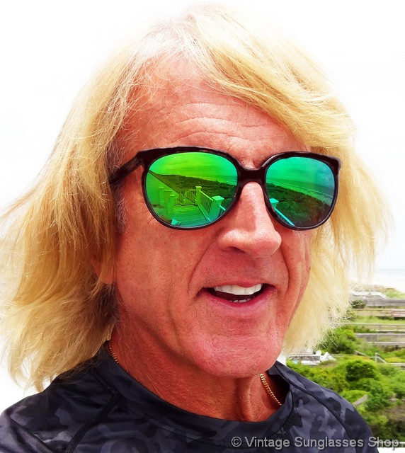 Revo 850 Grand Classic Green Mirror Sunglasses