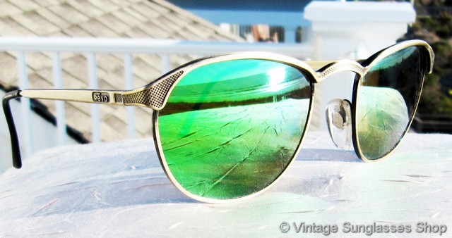 Revo 966 010 Green Mirror Sunglasses
