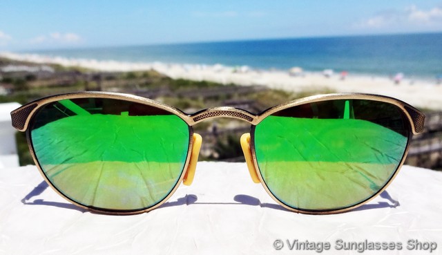 Revo 966 010 Green Mirror Sunglasses