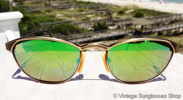 Revo 966 010 Green Mirror Sunglasses