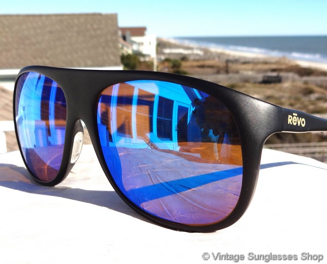 Revo 820 001 Aero Blue Mirror Sunglasses