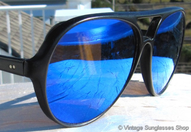 Revo Grand Venture Aviator Blue Mirror Shooter Sunglasses