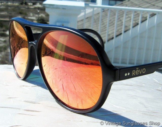 Revo Grand Venture Aviator Orange Mirror Outdoorsman Sunglasses