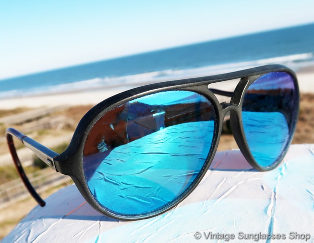 Revo Grand Venture Aviator Stealth Mirror Shooter Sunglasses