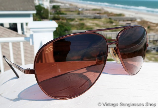 Serengeti 5134 Copper Aviator Sunglasses