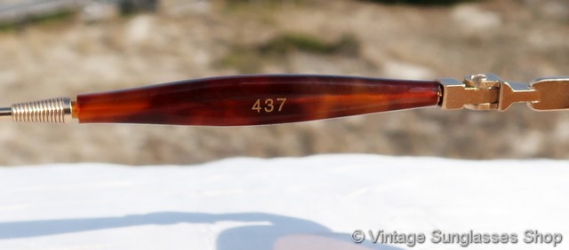 Vuarnet 437 Yellow Tortoise PX-2000 Sunglasses